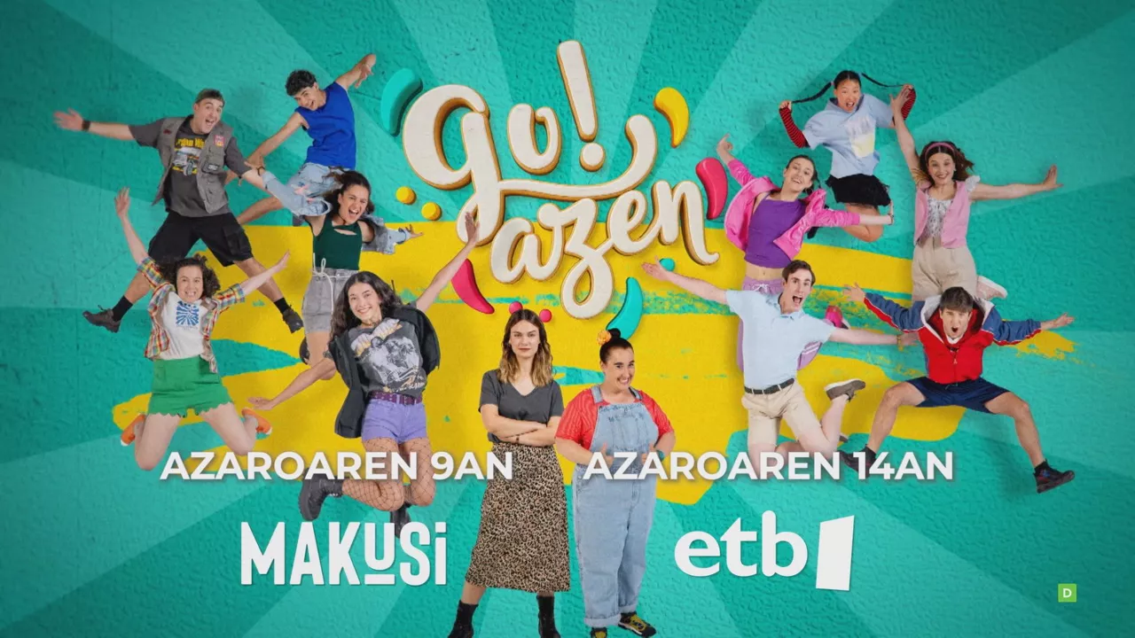 Ya disponible la 12ª temporada de la serie "GO!AZEN", en la plataforma Makusi | ORAIN